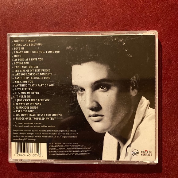 Media | Cd Elvis Heart Soul | Poshmark